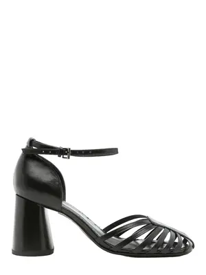 STUDIO CHOFAKIAN 65mm Hilda Caged Sandals - Black