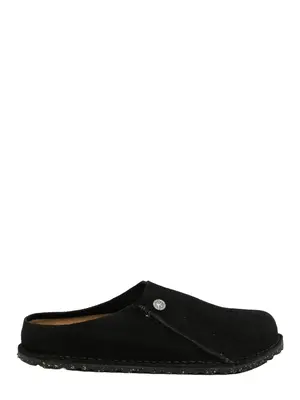 BIRKENSTOCK Birkenstock Zermatt Premium Suede Slippers Black