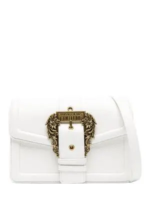 Versace Baroque-buckle Satchel - White