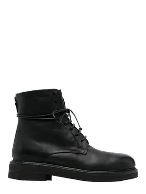 Marsèll 40mm Zip-up Leather Boots - Black