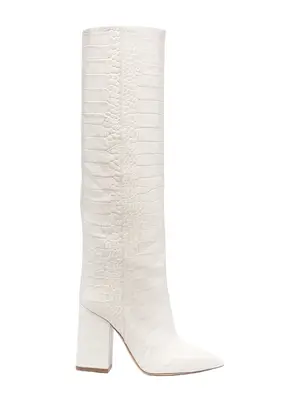 Paris Texas Anja 105mm Leather Boots - Neutrals