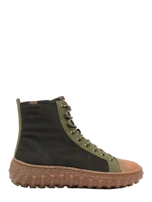 Camper Ground High-top Sneakers - Green