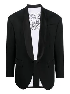 Dsquared2 Single-breasted Tuxedo Jacket - Black