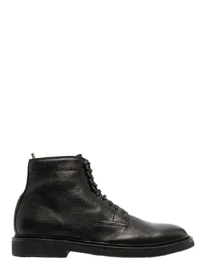 Officine Creative Lace-up Ankle Boots - Black