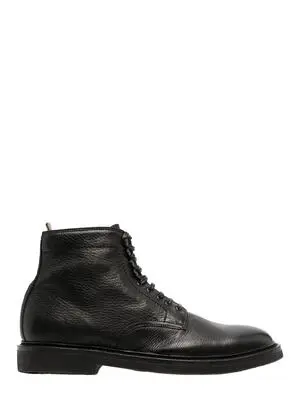Officine Creative Lace-up Ankle Boots - Black