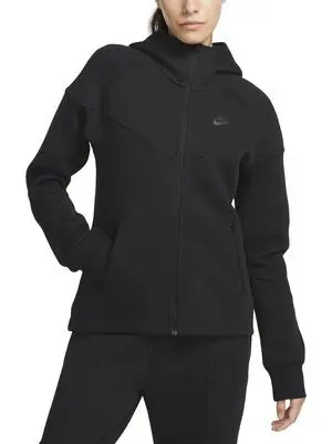 Nike Tech Fleece Windrunner Zip Hoodie - 010 Black/black