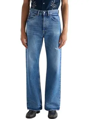 Acne Studios Wide-leg Jeans - Mid Blue