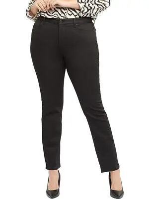 NYDJ Sheri Slim Pant - Black Rinse