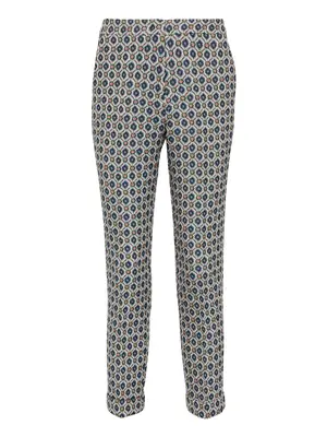 ETRO Etro Jacquard Straight Leg Trousers