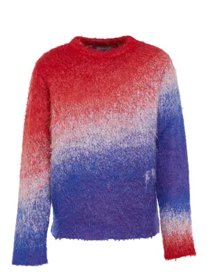 ERL Gradient Mohair-blend Sweater - Multicoloured