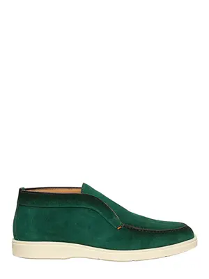 Santoni Santoni Leather Boots Green
