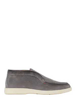 Santoni Santoni Leather Boots Grey