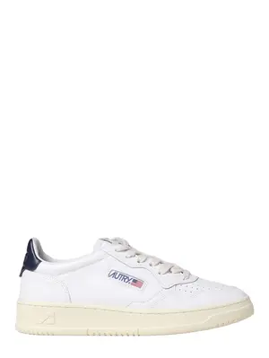 AUTRY Autry Medalist Low Bi Leather Sneakers With Perforated Toe Black