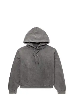 Acne Studios Fester H Cotton-jersey Hoodie - Gray