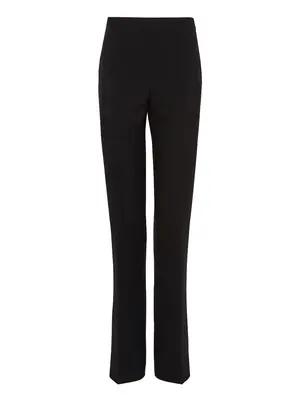 FERRAGAMO Straight-leg Trousers - Black