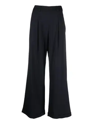 FORTE_FORTE Wide-leg Trousers - Blue