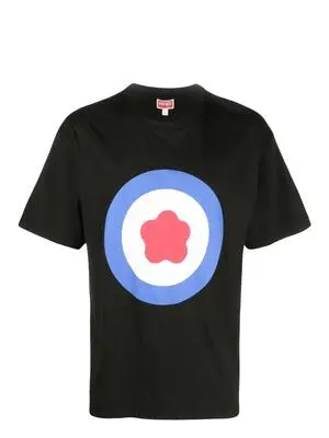 Kenzo Target Cotton T-shirt - Black