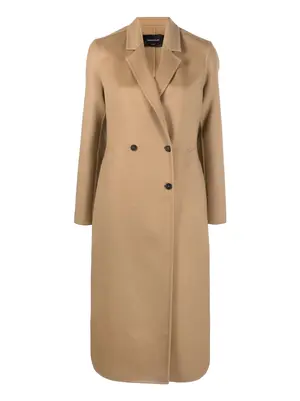 FABIANA FILIPPI Fabiana Filippi Double-Breasted Virgin Wool-Cashmere Blend Coat