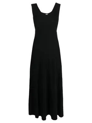 BY MALENE BIRGER Scoop-neck Maxi Dress - Black