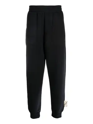 A-COLD-WALL* Logo-tag Cotton-blend Track Pants - Black