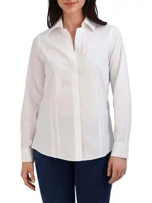 Foxcroft Taylor Stretch Shirt - White