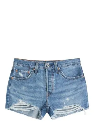 LEVI’S COLLECTIONS Levi's Red Tab 501 Boyfriend Denim Shorts - Oxnard Athens Mid Short