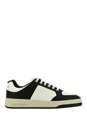 Saint Laurent Sl/61 Lace-up Sneakers - Black