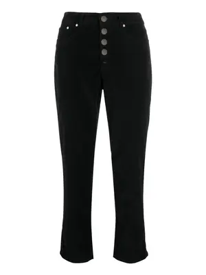 DONDUP Koons Cropped Trousers - Black