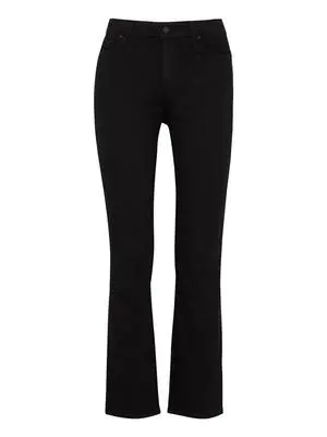 Paige Cindy Cropped Skinny Jeans - Black