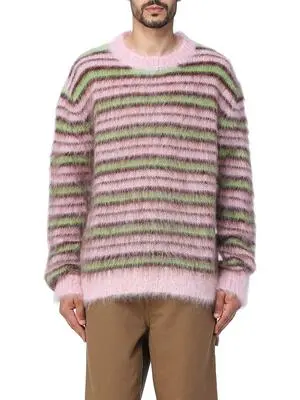 Marni Mohair Wool Blend Sweater - Pink
