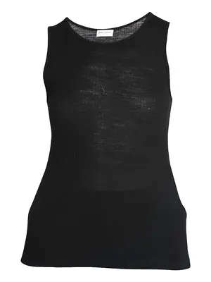 Saint Laurent Undershirt Tank Top Nero