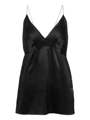 Khaite Grisella Silk Camisole - Black