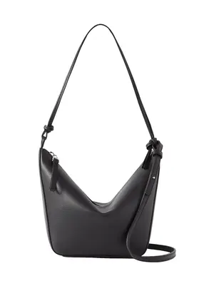 Loewe Hammock Mini Leather Bag - Black