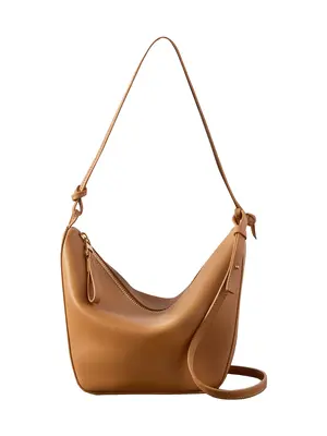 Loewe Hammock Mini Leather Bag Tan