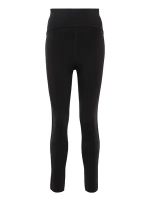 Alaïa High-rise Wool-blend Leggings - Black
