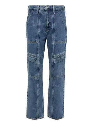 AGOLDE Cooper Cargo Denim Pants - Blue
