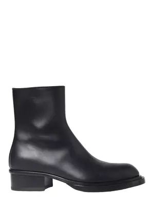 Alexander McQueen Stack Ankle Boots - Black