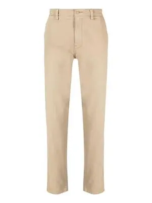 LEVI'S Logo-patch Chino Trousers - Brown