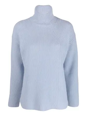 P.a.r.o.s.h Cashmere High-neck Jumper - Blue