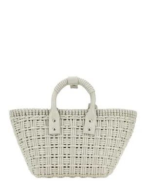 Balenciaga Bistro Xs Tote Bag - White