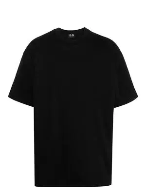 44 LABEL GROUP Crew-neck Cotton T-shirt - Black