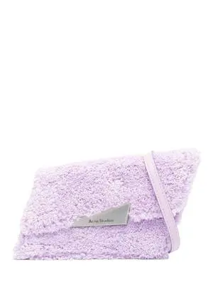 Acne Studios Logo-patch Messenger Bag - Purple