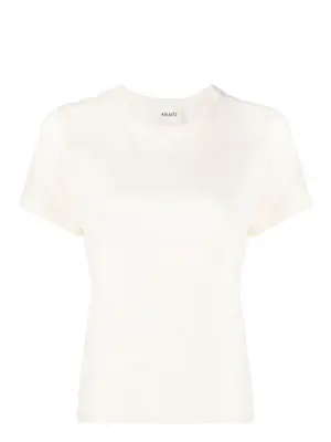 Khaite The Emmylou T-shirt - Neutrals