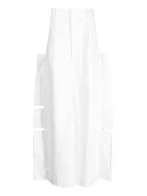 WALTER VAN BEIRENDONCK Wings Wrestle Wide-Leg Trousers