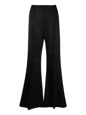 Fabiana Filippi High-waisted Flared Trousers - Black