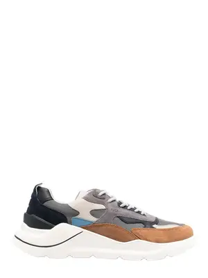 D.a.t.e. Fuga Panelled Sneakers - Brown