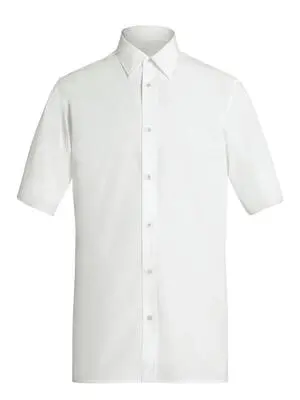 MAISON MARGIELA Four-stitch Short-sleeve Shirt - White