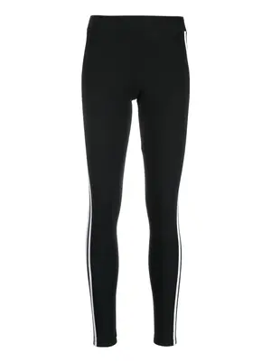 ADIDAS 3-stripes Stretch-cotton Leggings