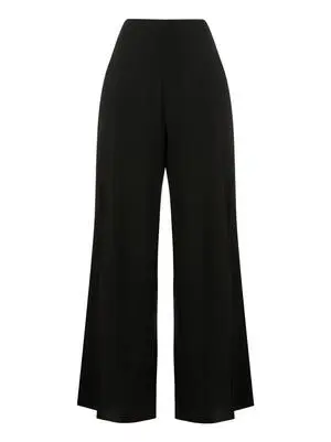 OSKLEN High-waisted Wide Leg Trousers - Black