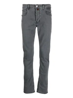 BILLIONAIRE Mid-rise Straight-leg Jeans - Grey